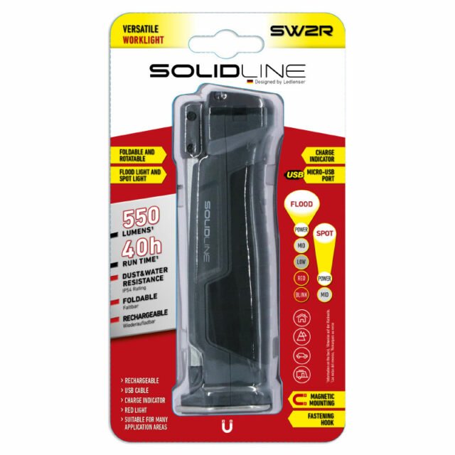 Solidline SW2R: Compact And Flexible LED Work Light